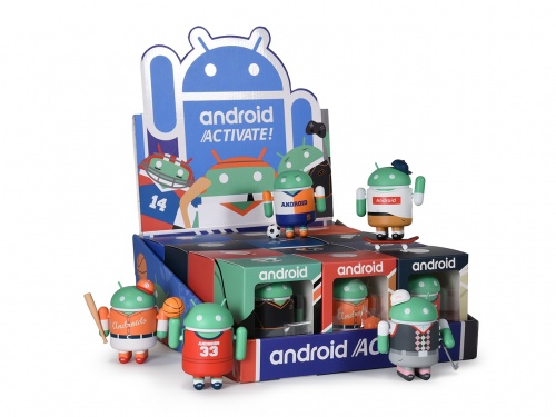 Android Mini Collectibles : Rainbow Set | Dead Zebra, Inc